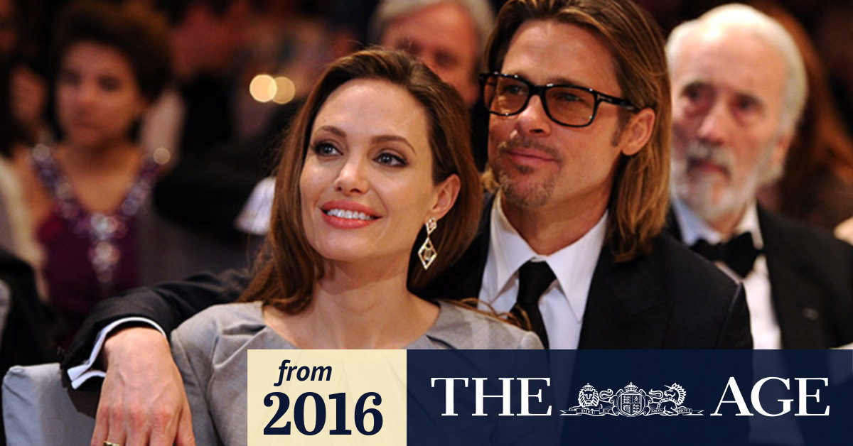 Video Angelina Jolie Files For Divorce From Brad Pitt